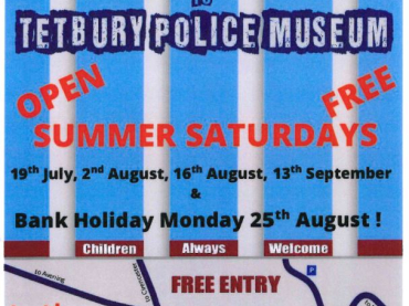 Malmesbury Town Council - ESCAPE to Tetbury Police Museum -Community Events